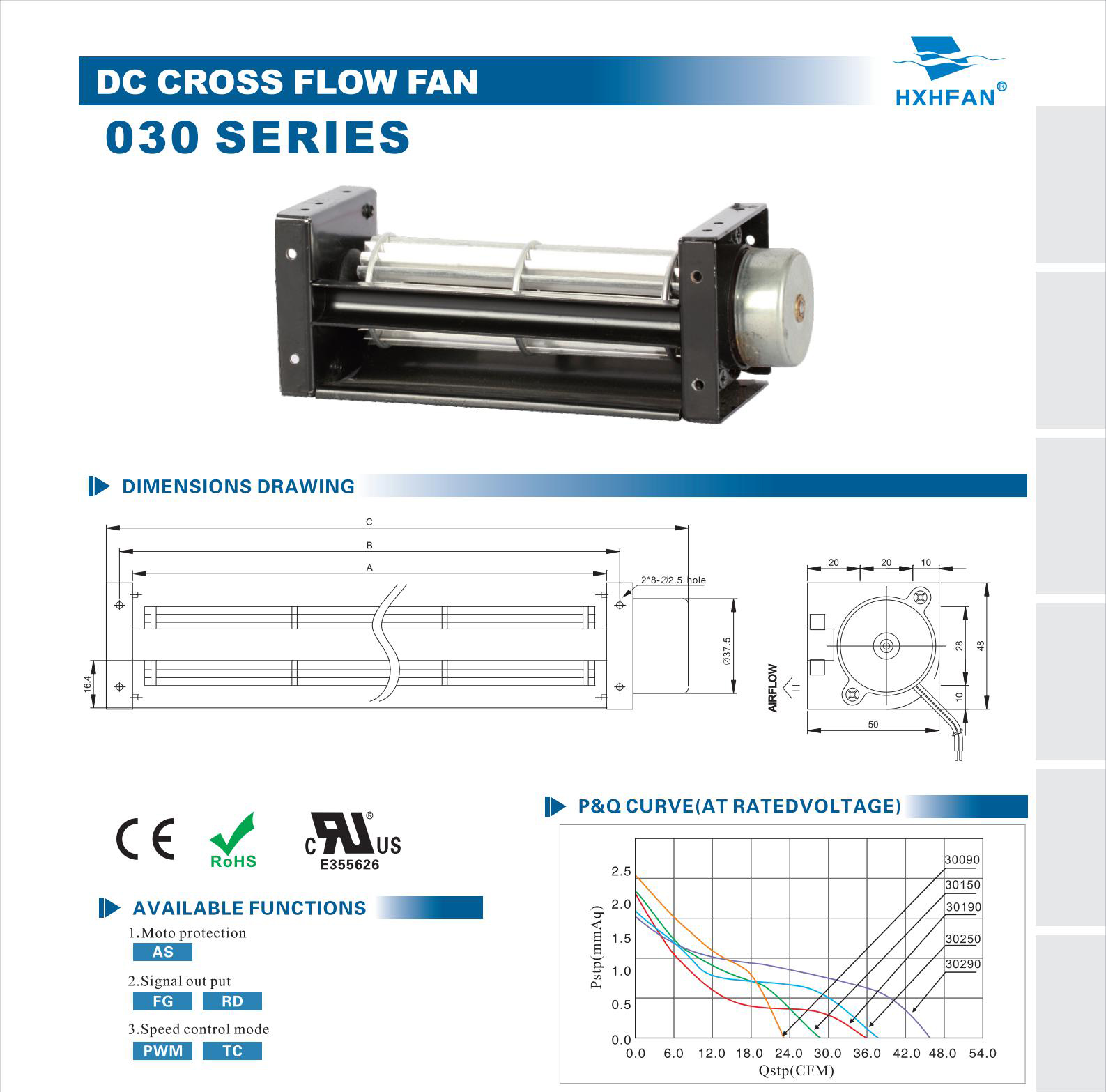30F SERIES DC FAN_海星和实业有限公司